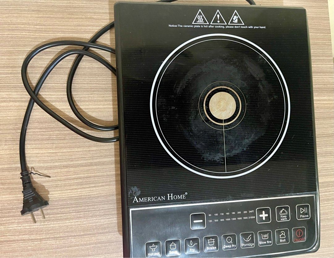 Good as new American Home Induction Cooker, Furniture & Home Living ...