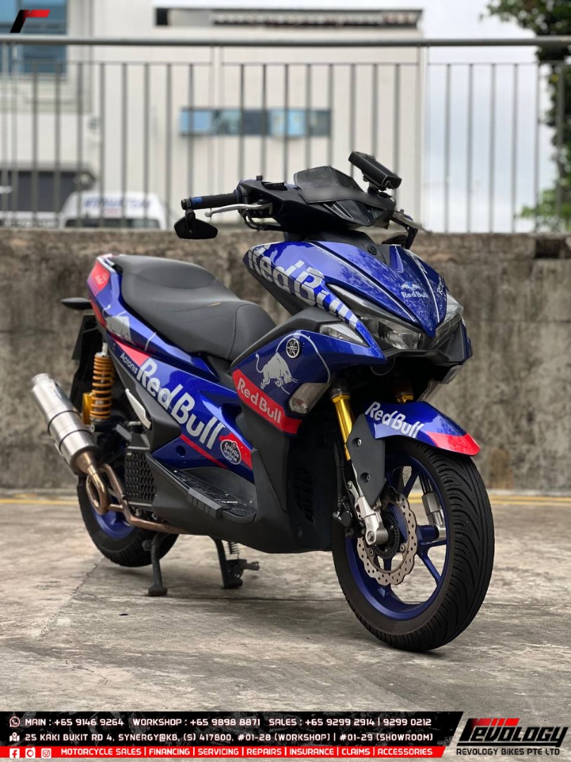 PRE-OWNED SPECIAL ! YAMAHA AEROX WITH LEGAL SP TADAO & OHLINS ...