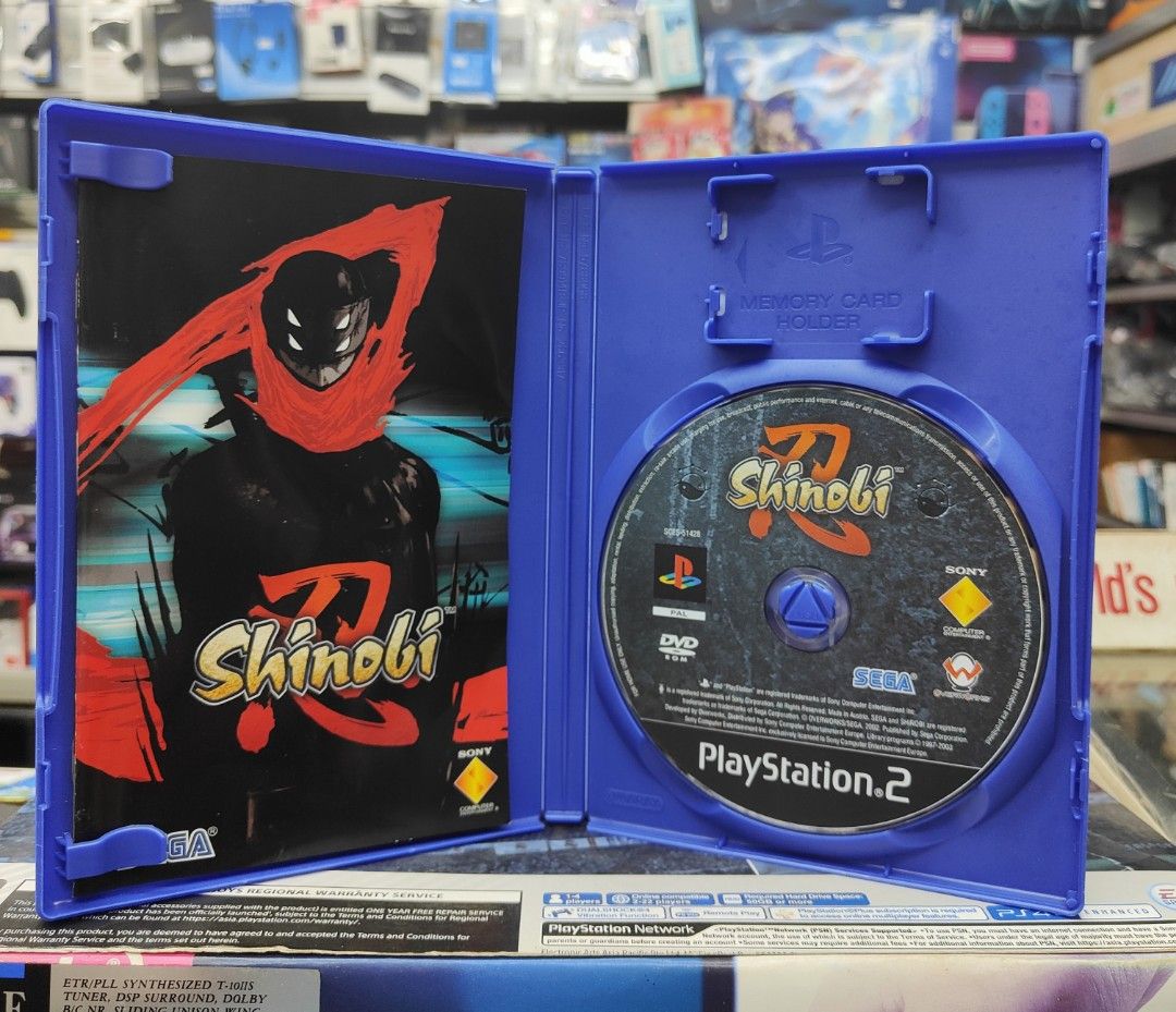 PS2 Shinobi, Video Gaming, Video Games, PlayStation on Carousell