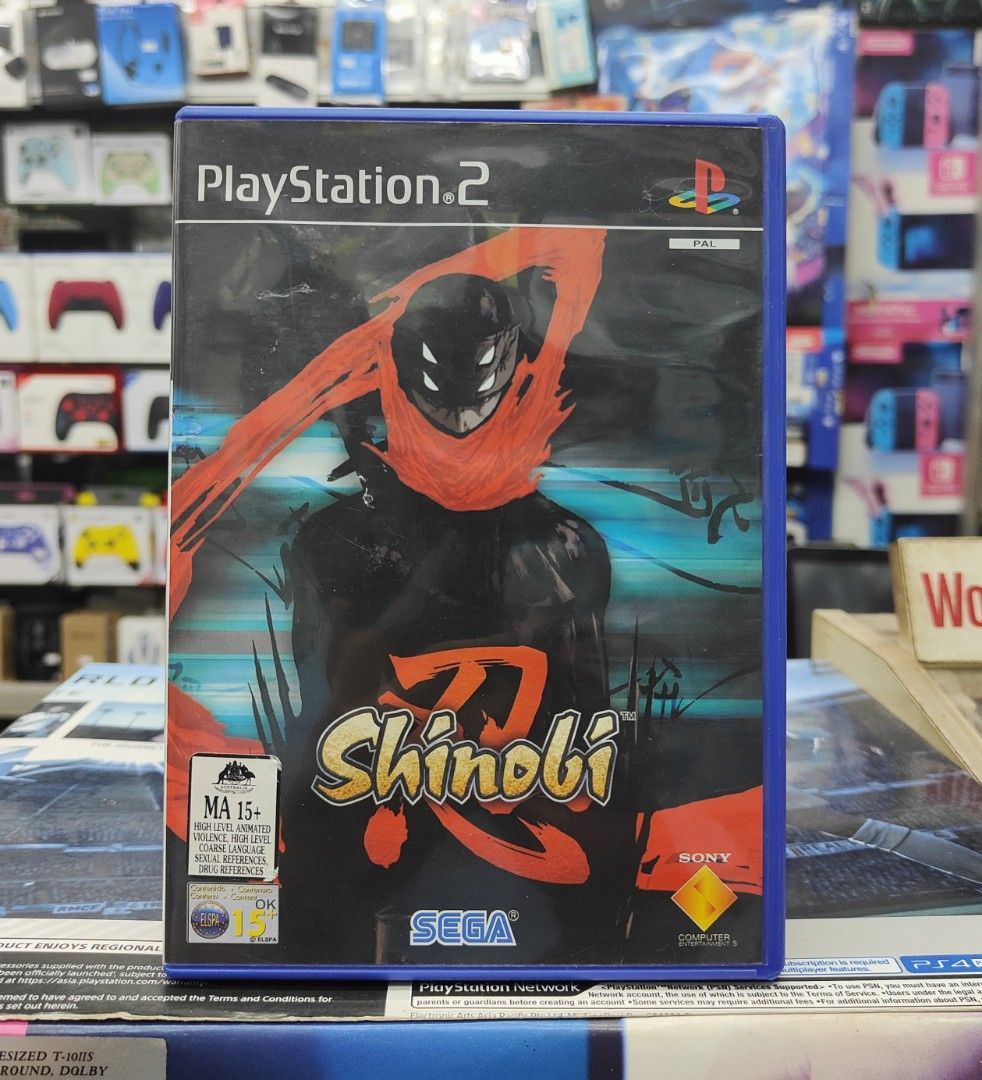 PS2 Shinobi, Video Gaming, Video Games, PlayStation on Carousell