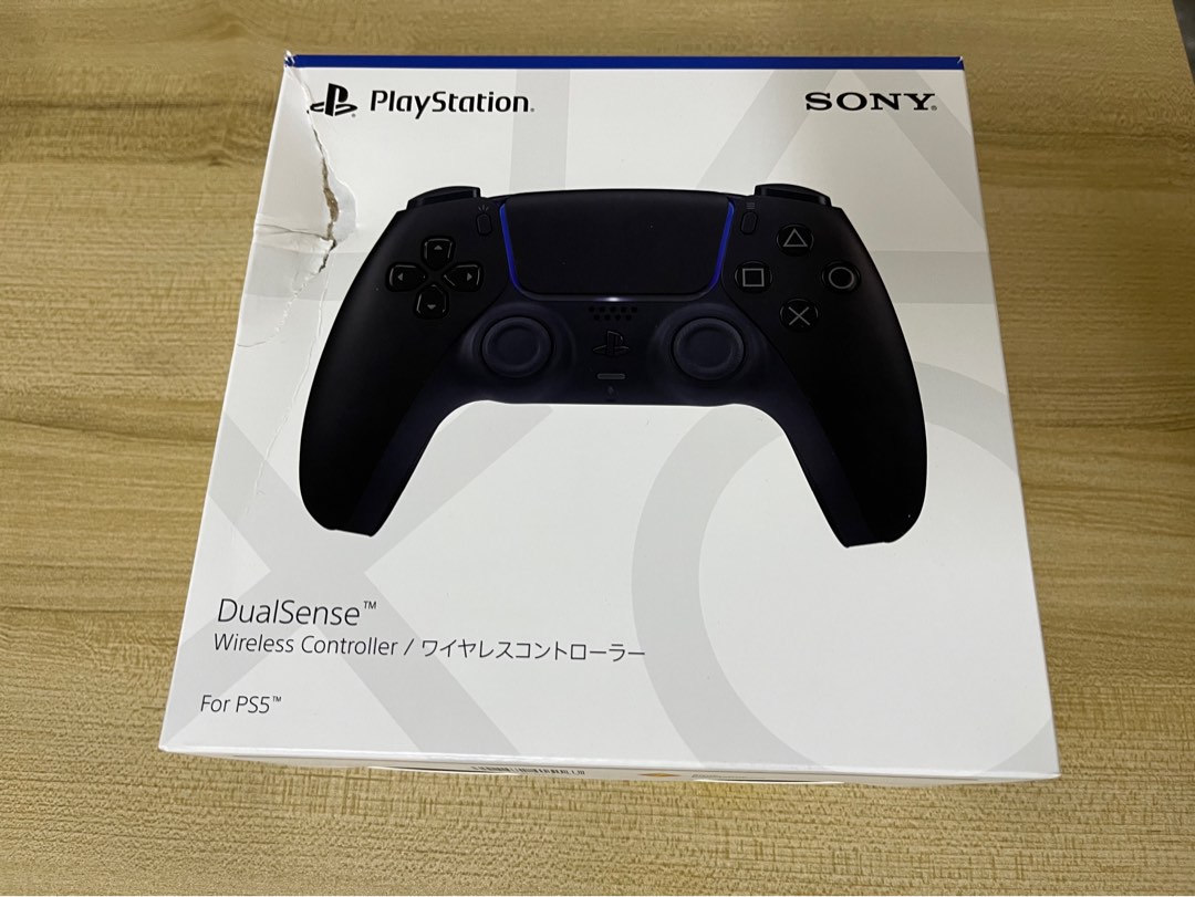 PS5 手制 無線控制器黑 DualSense™️ Wireless Controller Black, 電子遊戲, 電子遊戲機 ...
