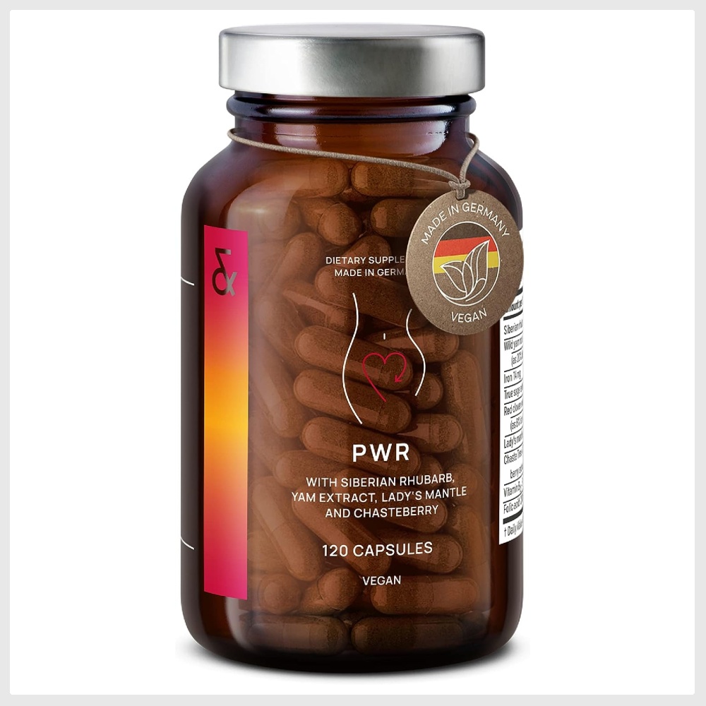 PWR - Natural Hormone Balance for Women - Period & PMS relief - Female ...