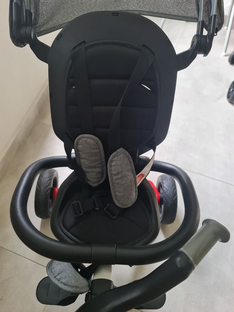 QPlay Nova Tricycle EVA Edition, Compact Folding Tricycle. 3 in 1 trike ...