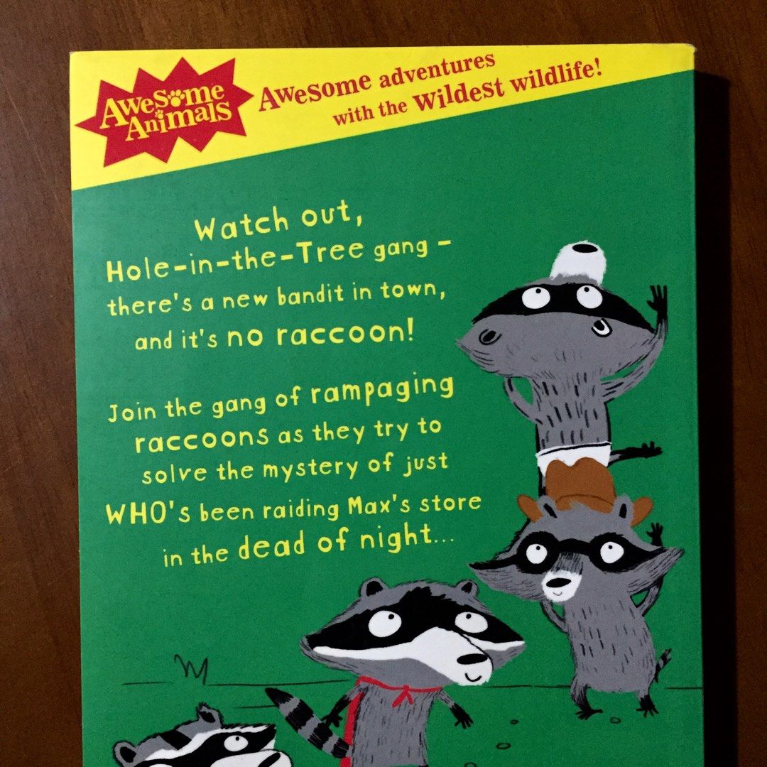 SALE- Raccoon Rampage: The Raid by Andrew Cope (Awesome Animals Series ...