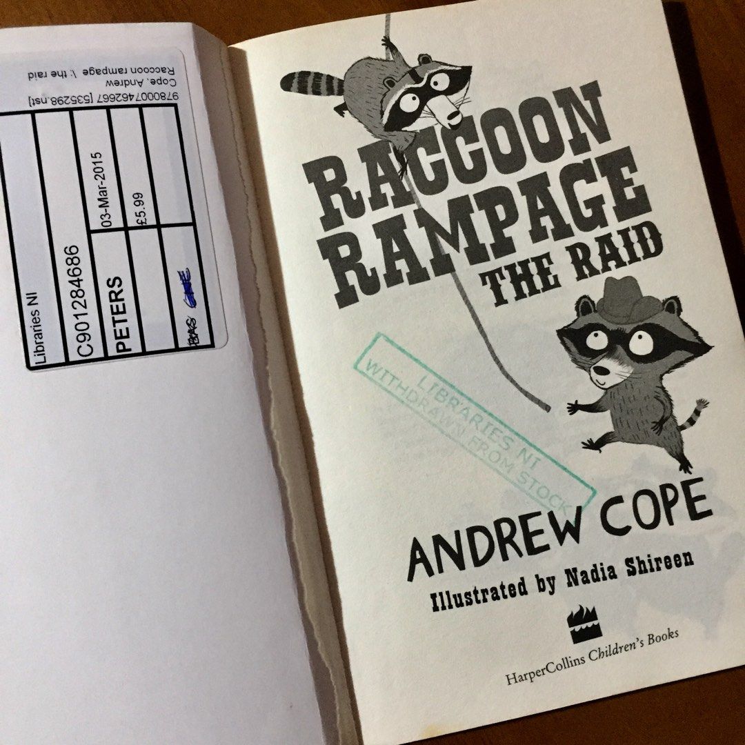 Raccoon Rampage: The Raid by Andrew Cope (Awesome Animals Series ...
