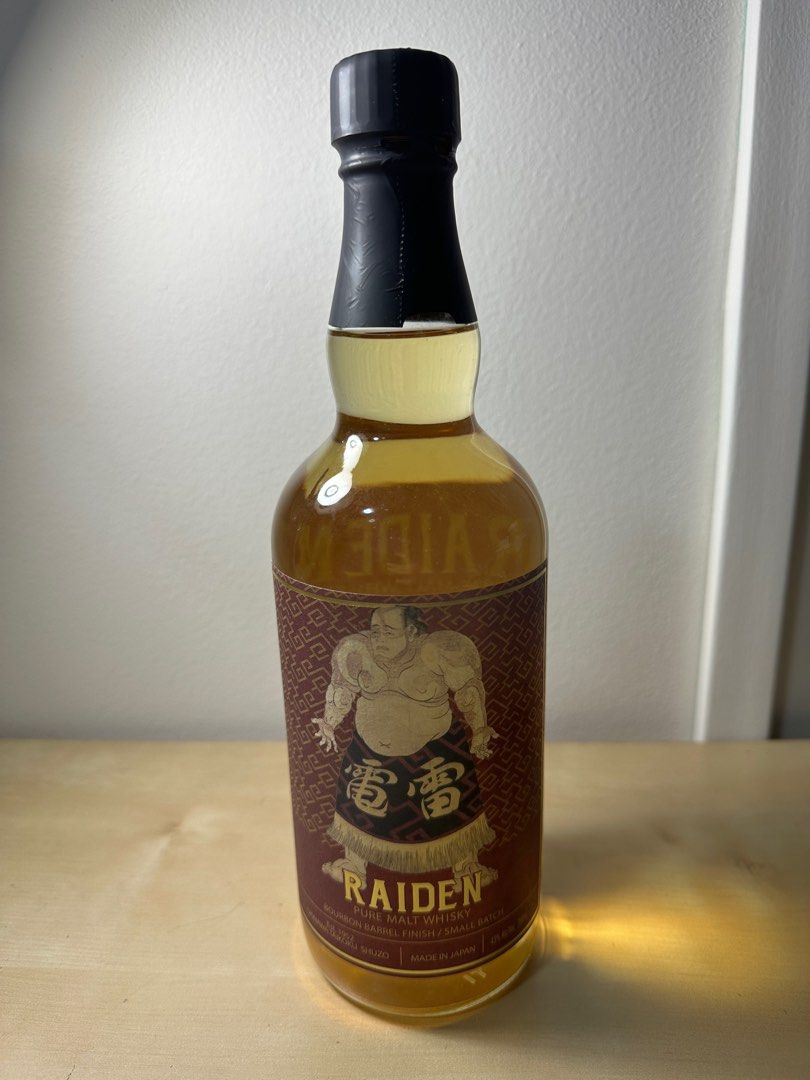 Raiden Pure Malt Whisky, Food & Drinks, Alcoholic Beverages on Carousell