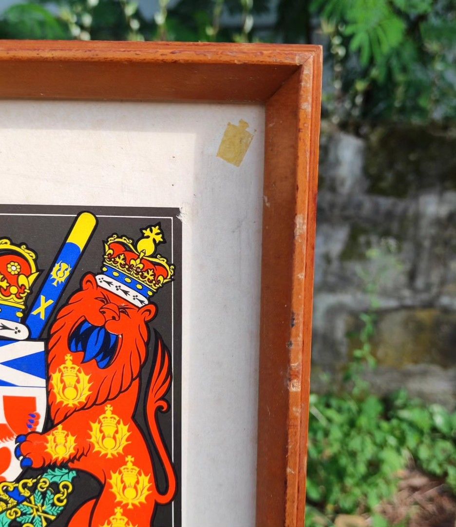 RARE Bartholomew Clan Map of Scotland by Don Pottinger 1975 on Carousell