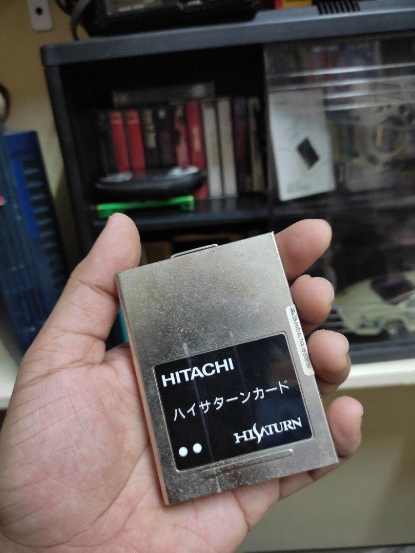 (RARE) Hitachi HiSaturn VCD Card for Sega Saturn, Video Gaming, Video ...