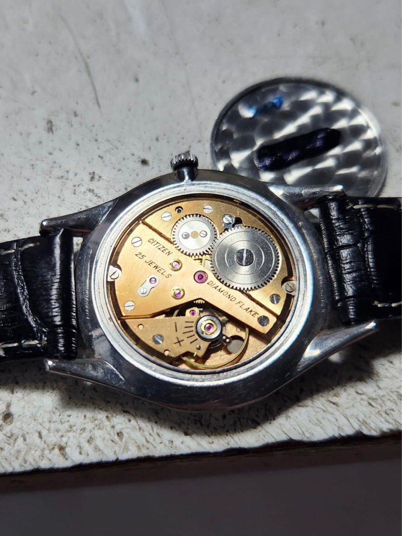 Rare vintage citizen diamond flake watch, Luxury, Watches on Carousell
