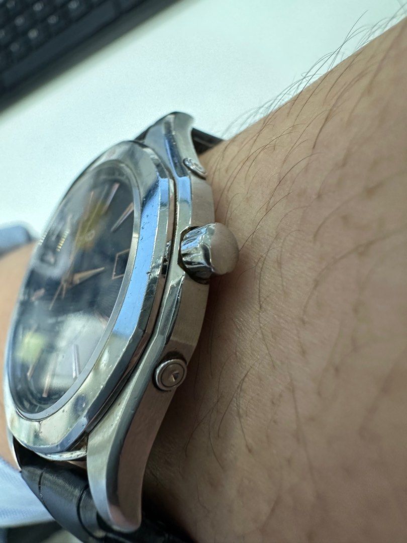 Rare vintage Seiko Radio Wave control Solar, Luxury, Watches on Carousell