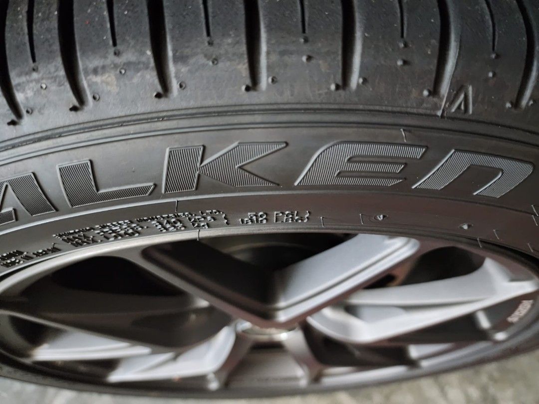 RAYS VERSUS RIM WITH FALKEN AZENIS(70-80% thread), Car Accessories ...