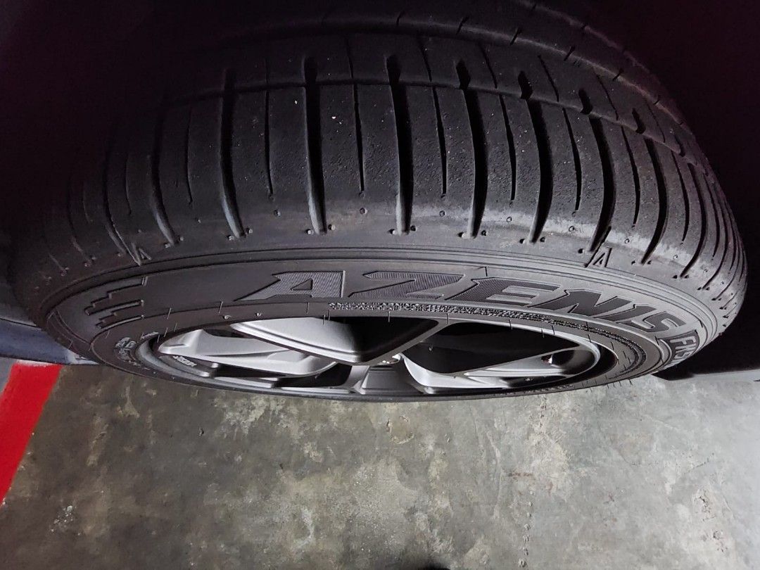 RAYS VERSUS RIM WITH FALKEN AZENIS(70-80% thread), Car Accessories ...