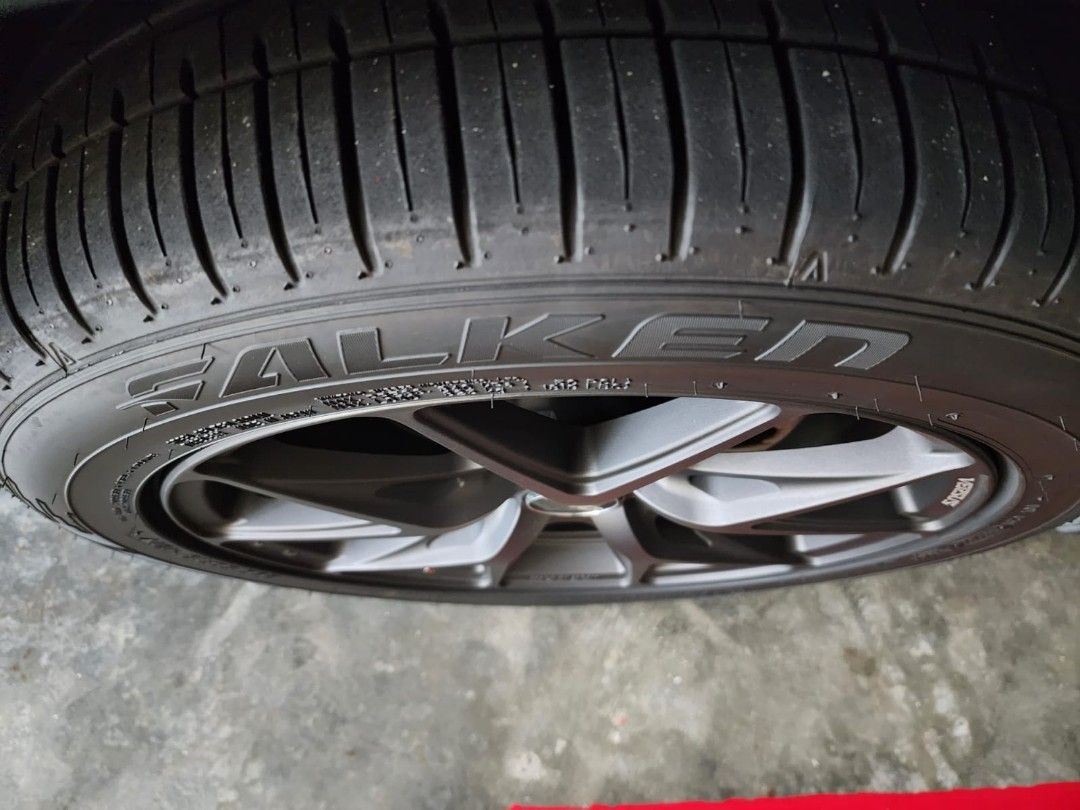 RAYS VERSUS RIM WITH FALKEN AZENIS(70-80% thread), Car Accessories ...