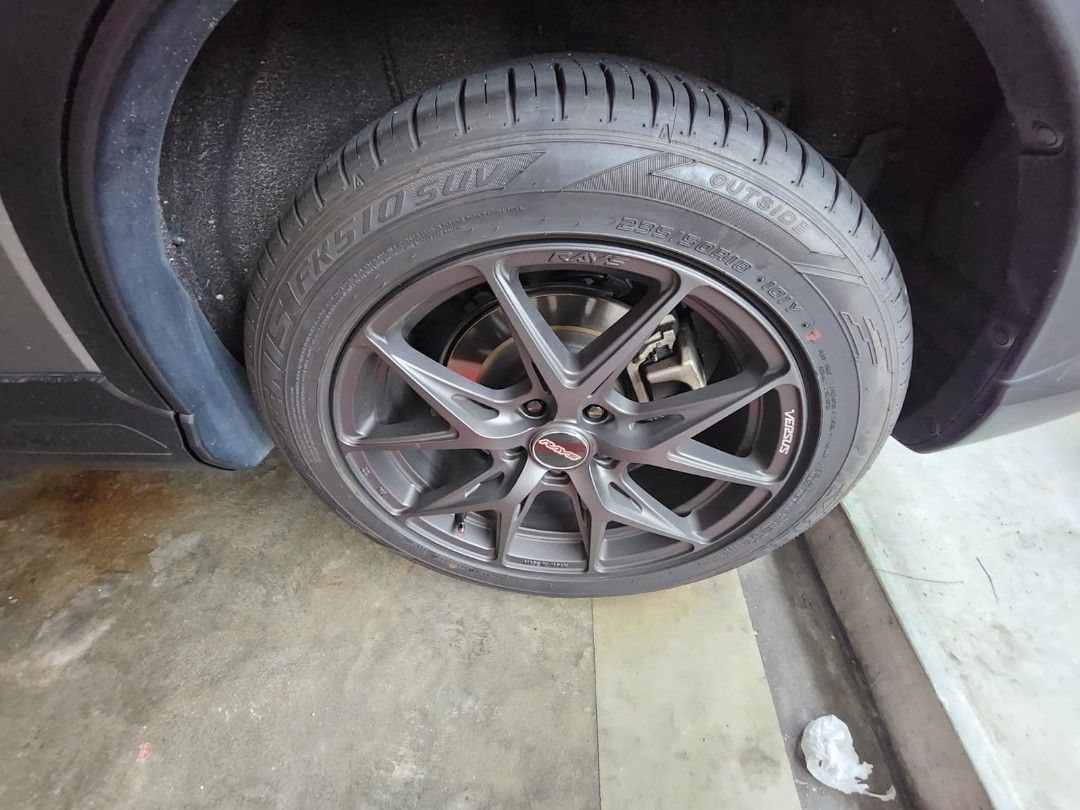 RAYS VERSUS RIM WITH FALKEN AZENIS(70-80% thread), Car Accessories ...