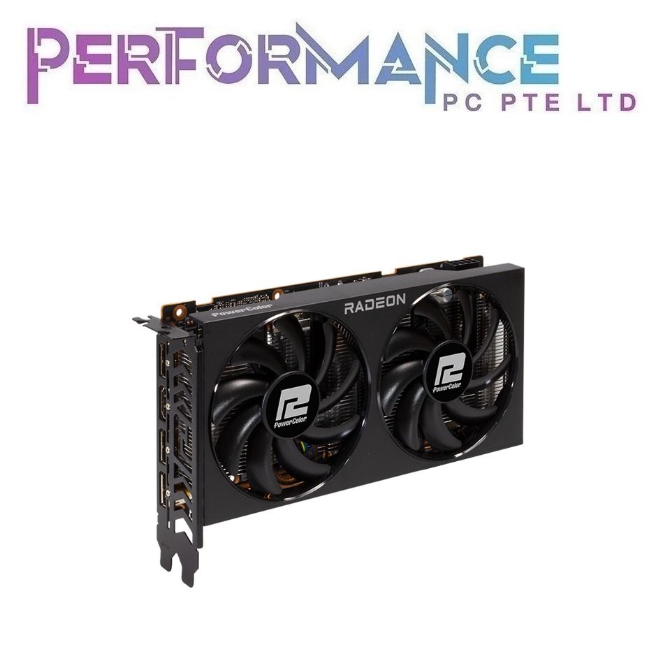 (Ready Stock) Power Color Fighter AMD Radeon RX6650XT, RX 6650XT, RX ...