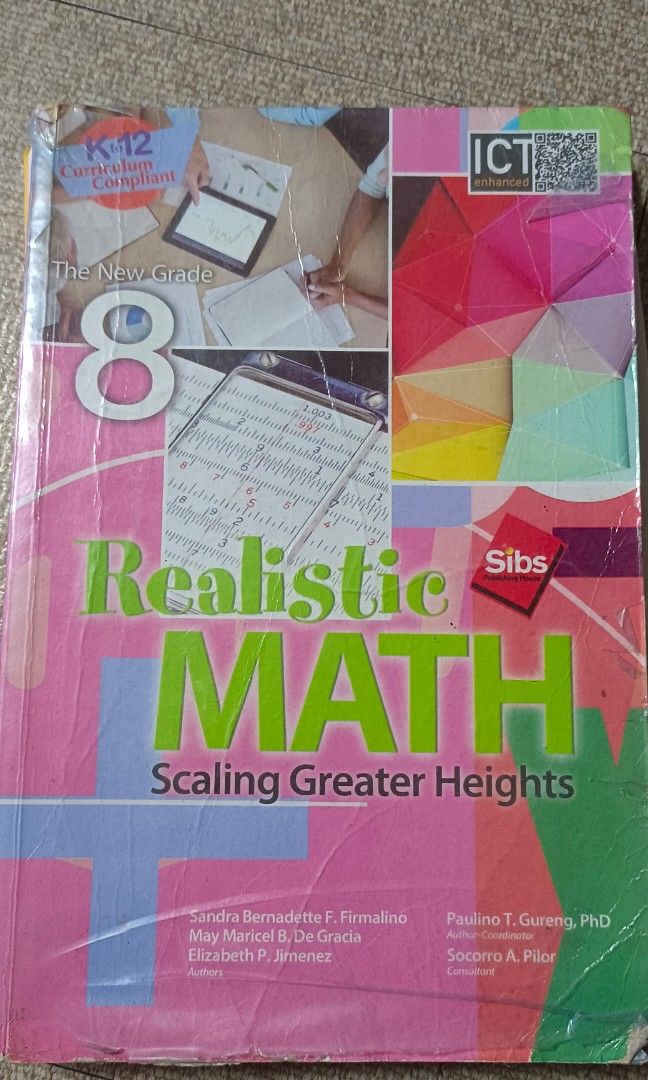 Realistic Math 8 on Carousell