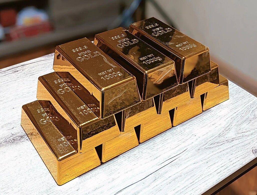 Replica Gold Bar 1000 gram 999.9 Fine Gold, Women's Fashion, Jewelry ...
