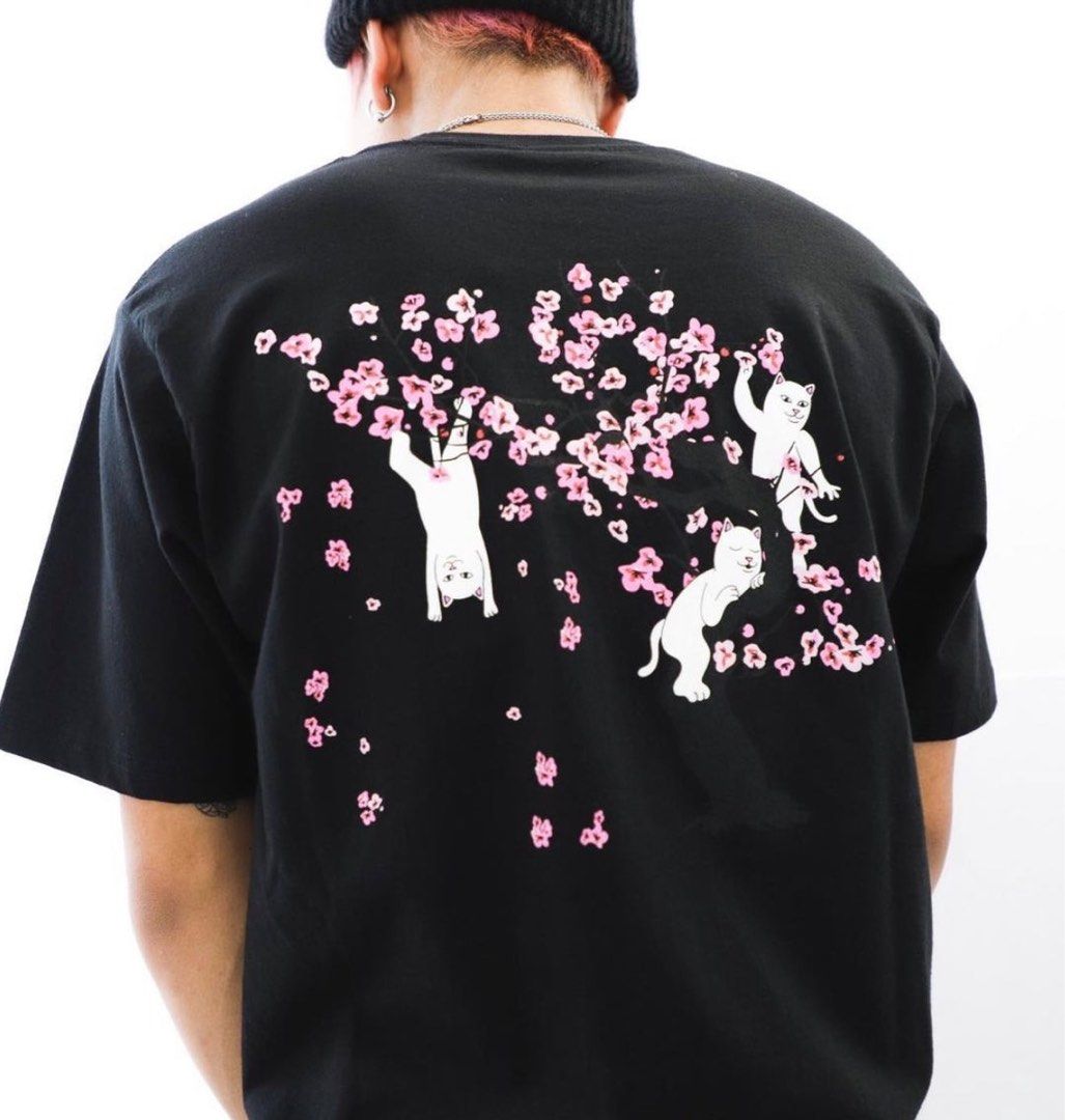 Ripndip Japan Exclusive Sakura Tees, Men's Fashion, Tops & Sets ...