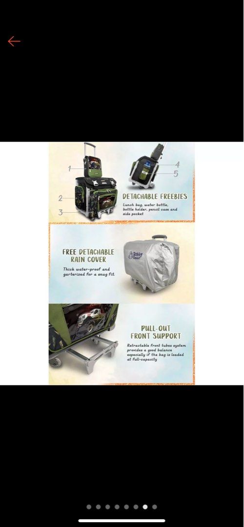 ROBBY RABBIT TROLLEY, Hobbies & Toys, Stationary & Craft, Stationery ...