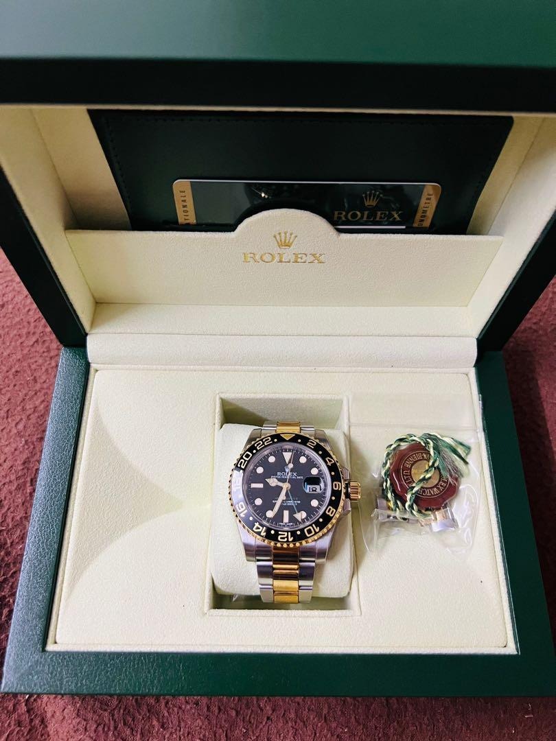 Rolex GMT Master II (Half Gold), Luxury, Watches on Carousell
