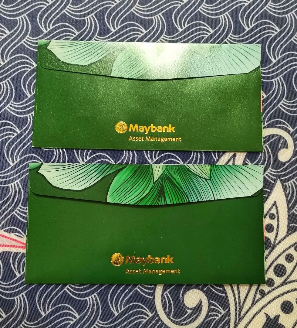 Sampul Raya Maybank VIP Asset Management, Hobbies & Toys, Collectibles ...