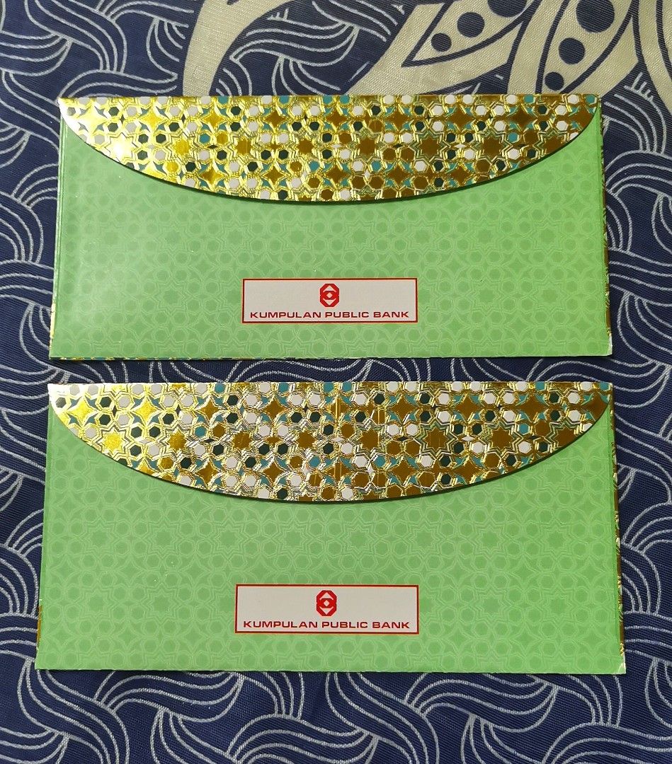 Sampul Raya Public Bank Gold, Hobbies & Toys, Collectibles ...