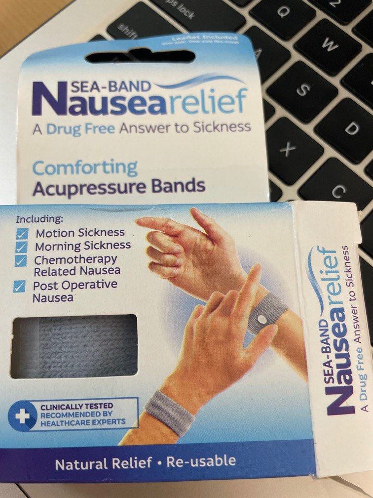 Sea band nausea relief, Health & Nutrition, Assistive & Rehabilatory ...