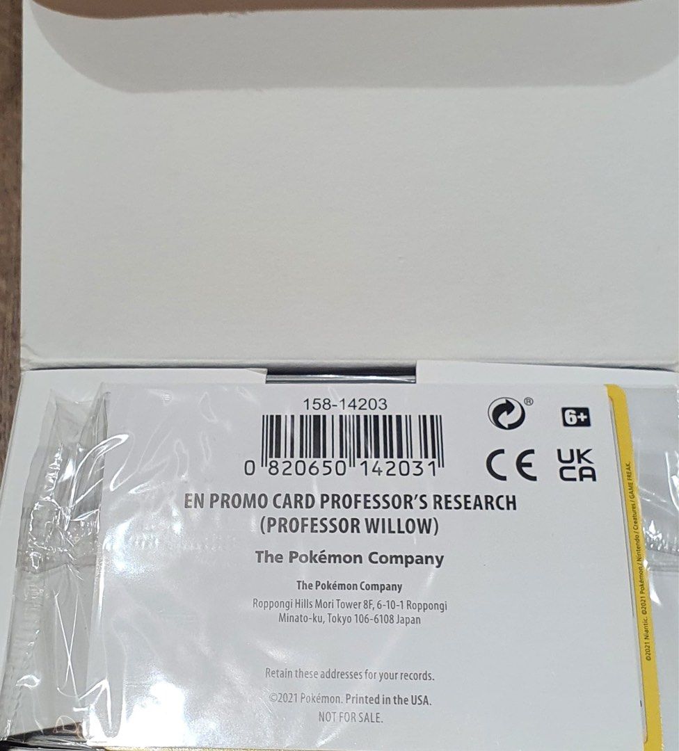 (Selling) Professor Willow Card, Hobbies & Toys, Toys & Games on Carousell
