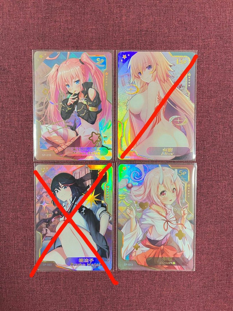 Reincarnated Slime Senpai Goddess Haven Volume 2 Hits Waifu Cards, Hobbies & Toys, Toys & Games ...