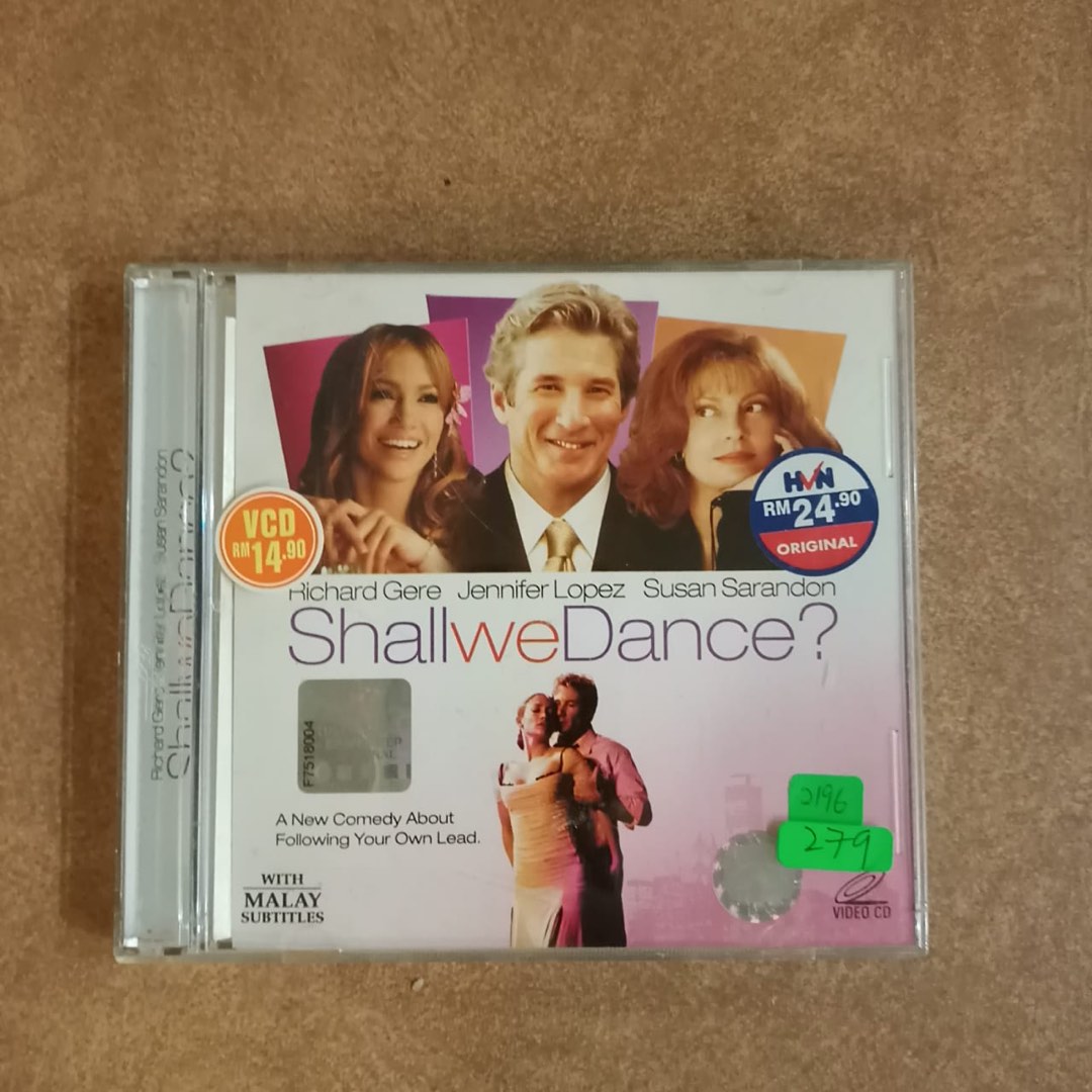 Shall we dance VCD, Hobbies & Toys, Music & Media, CDs & DVDs on Carousell