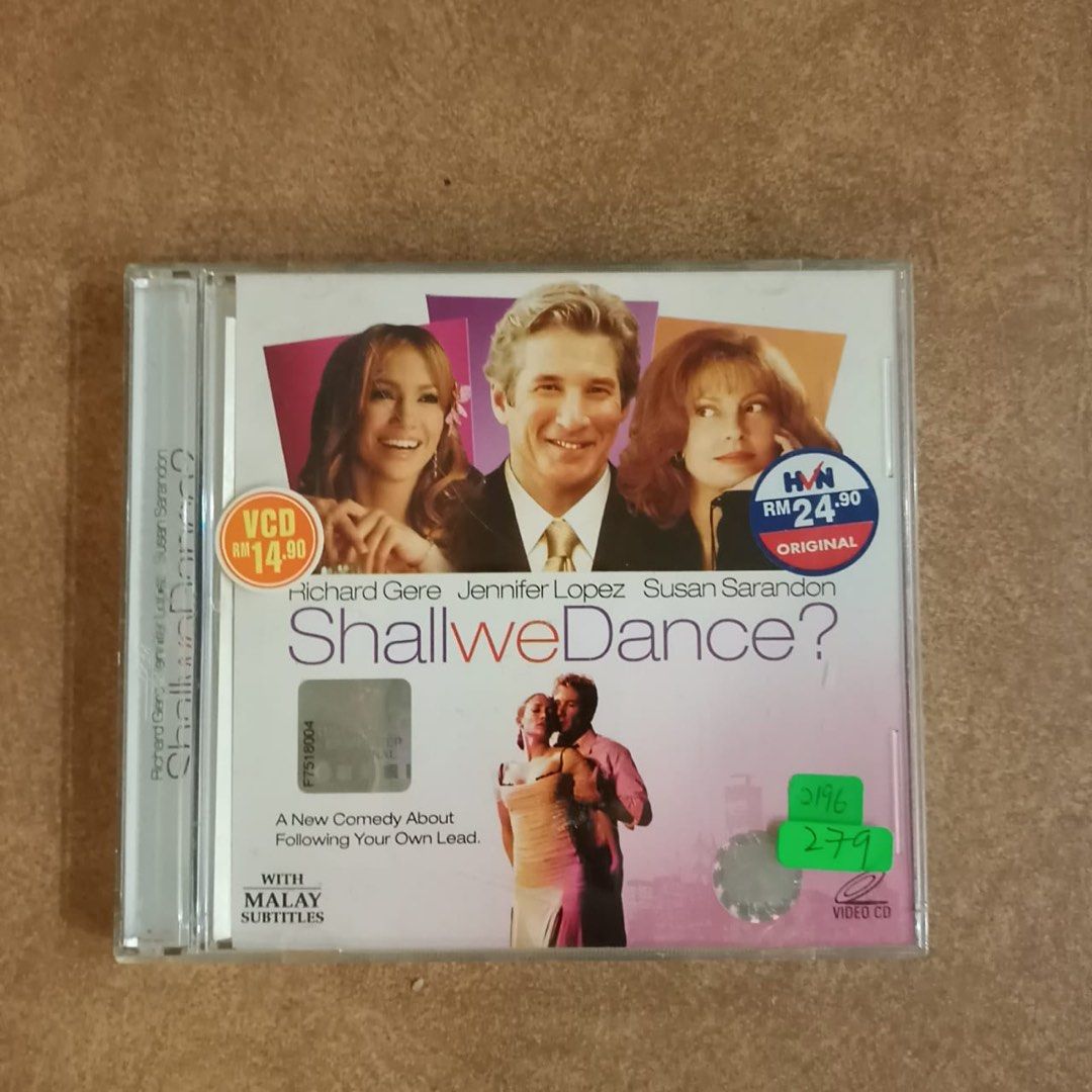 Shall we dance VCD, Hobbies & Toys, Music & Media, CDs & DVDs on Carousell