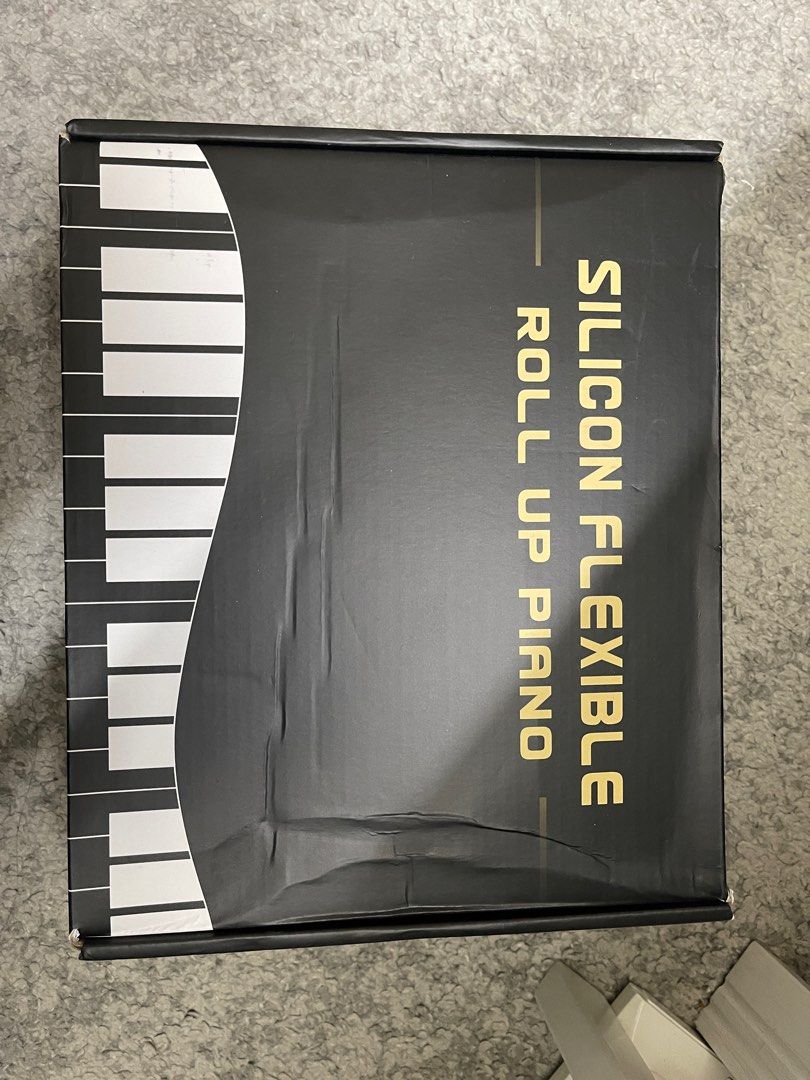Silicone Flexible Roll Up Piano, Hobbies & Toys, Music & Media, Musical Instruments on Carousell