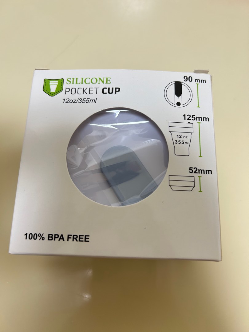 silicone pocket cup, Furniture & Home Living, Kitchenware & Tableware ...