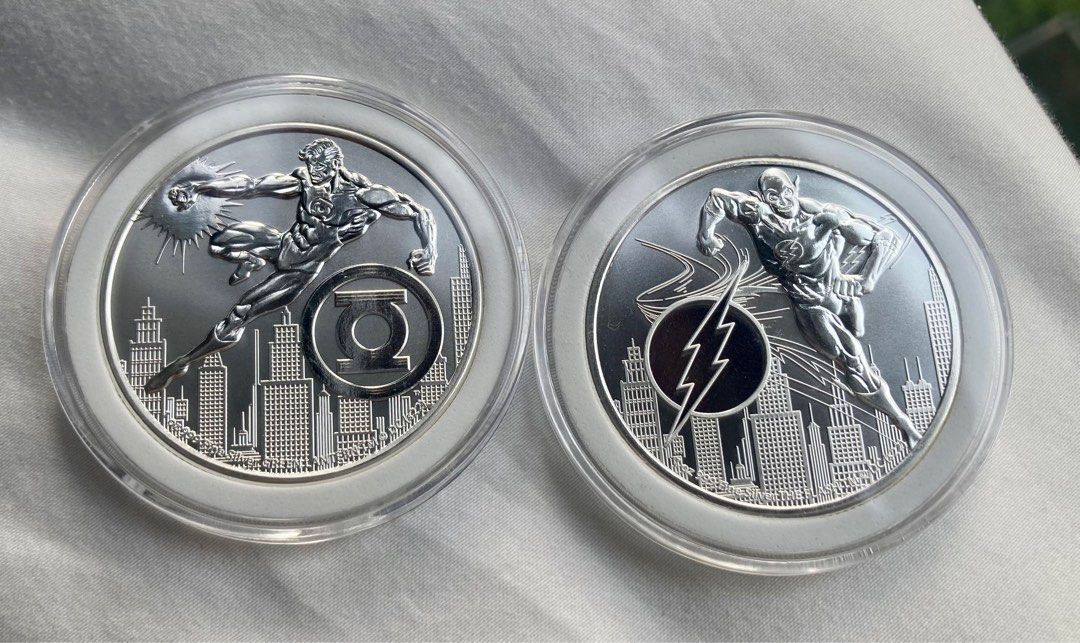 Silver Coin Set Justice League Niue 2022, Hobbies & Toys, Memorabilia ...