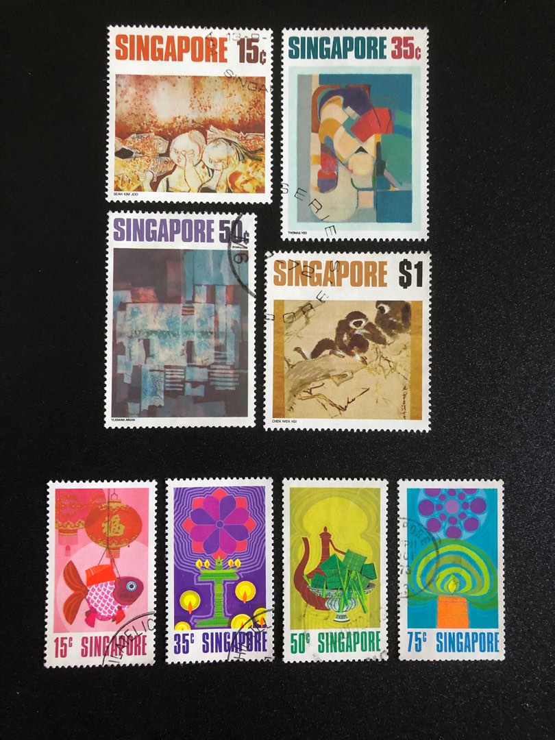Singapore stamps 1972, Hobbies & Toys, Memorabilia & Collectibles ...