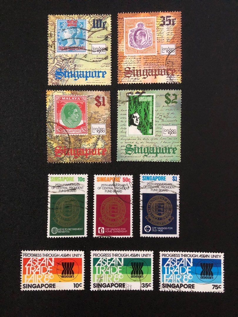 Singapore stamps 1980, Hobbies & Toys, Memorabilia & Collectibles ...