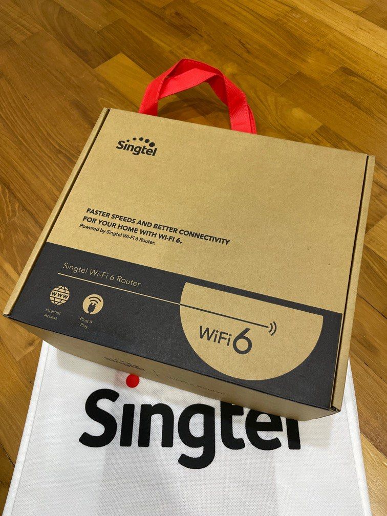 SingTel wifi 6 router. AX5400. RT5703W. , Computers & Tech, Parts ...