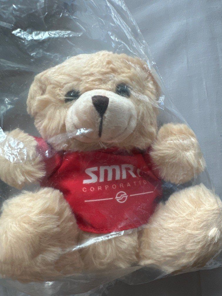 SMRT bear stuff toy, Hobbies & Toys, Toys & Games on Carousell