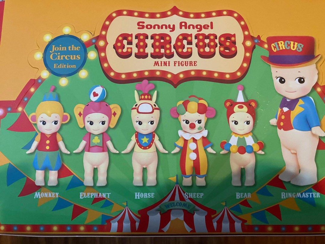Sonny Angel Join the Circus blindbox, Hobbies & Toys, Toys & Games on Carousell