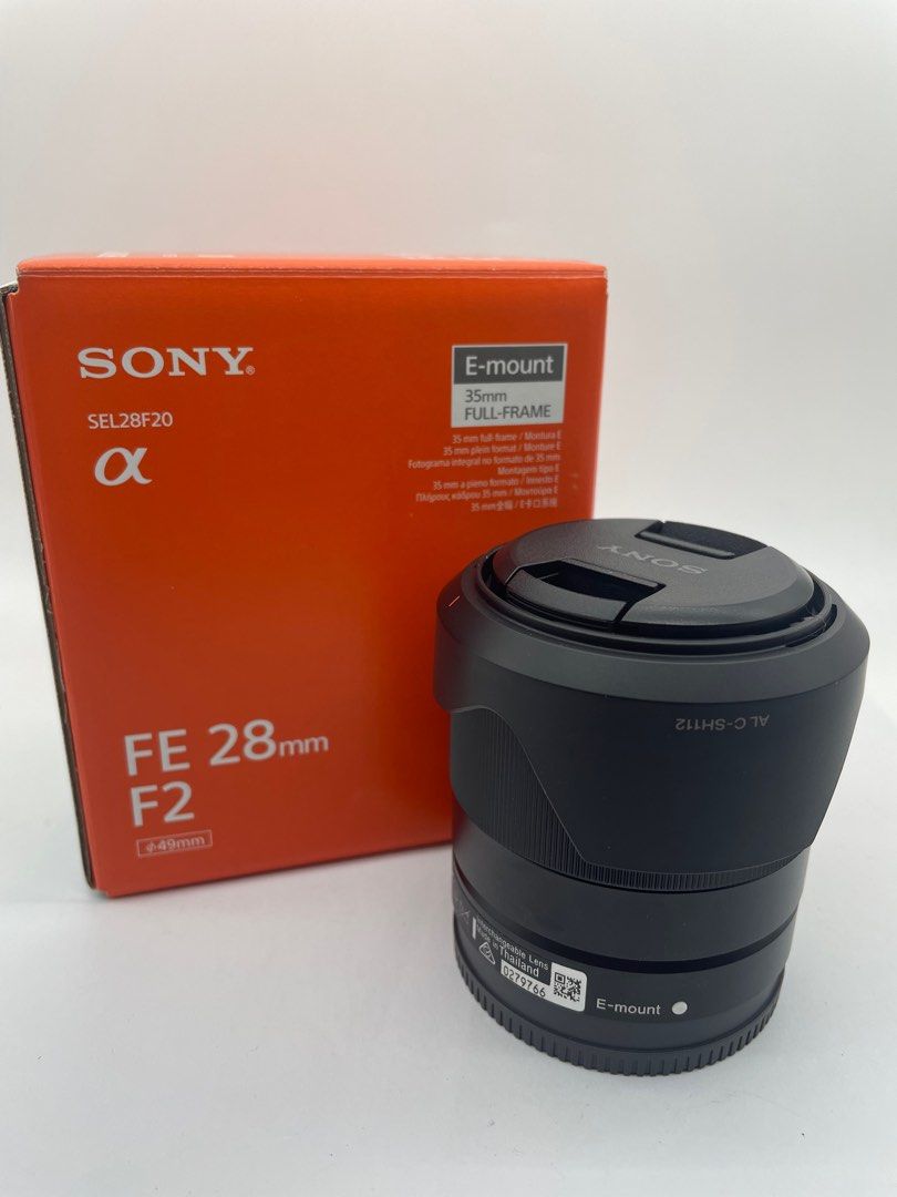 Sony FE 28mm F2 Lens E-mount Model: SEL28F20, Photography, Lens & Kits ...