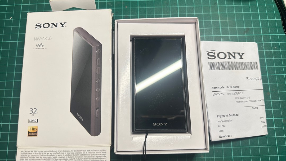Sony NW-A306 有盒有單保養至2024年5月, 音響器材, 其他音響配件及設備 - Carousell