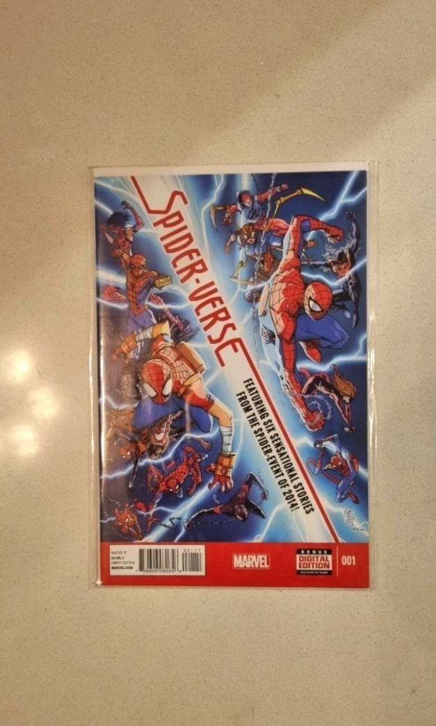 Spider-Verse #1 Lady Spider 1st Appearance Marvel Comics Beautiful ...