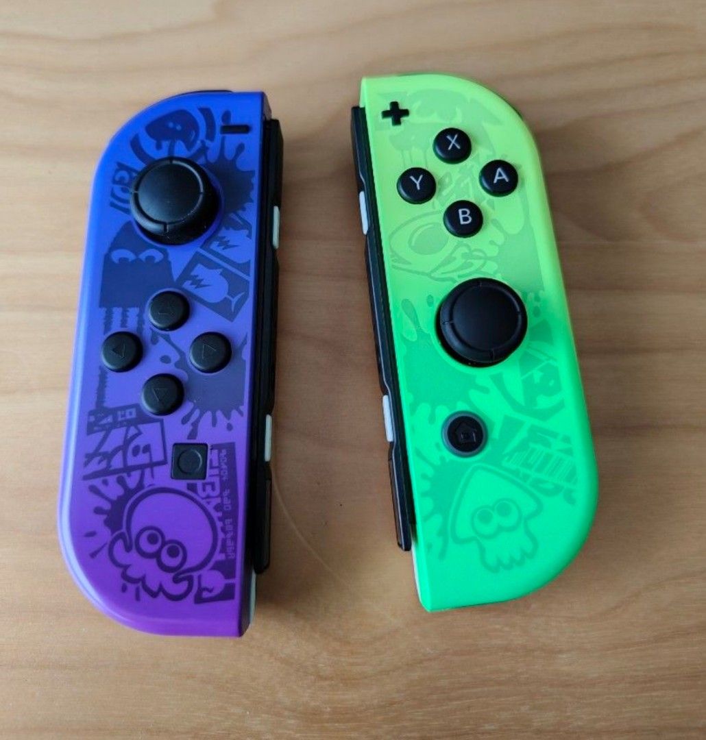 Splatoon OLED shell Authentic Switch joycon controller joy-con joy con ...