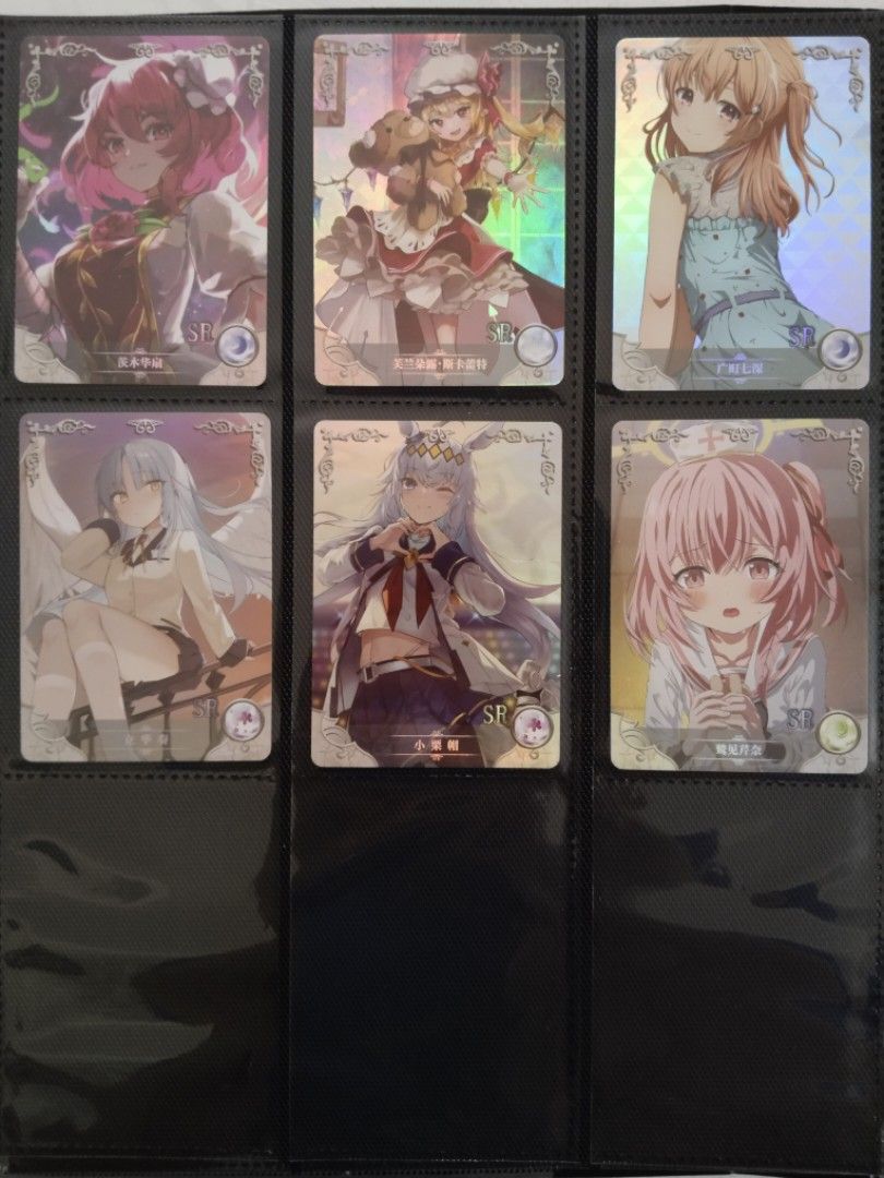 SSR/SR Kad Goddess story waifu card collection, Hobbies & Toys ...
