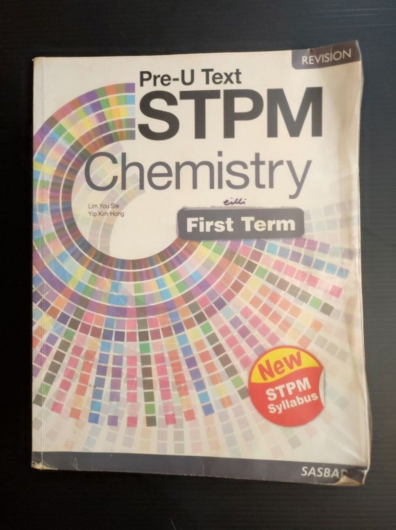 STPM Chemistry Sem 1 SASBADI, Hobbies & Toys, Books & Magazines ...