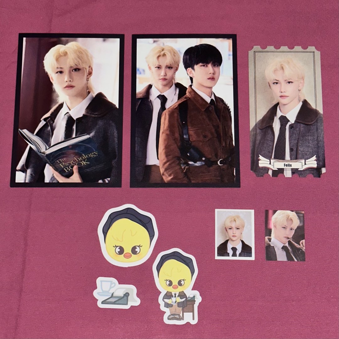 Stray Kids Online Fanmeet SKZ-X SKZOO Official Merch (Felix Set ...