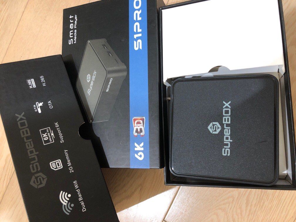 Superbox Smart Media Player, 家庭電器, 電視 & 其他娛樂, 娛樂系統及智能家居產品 - Carousell