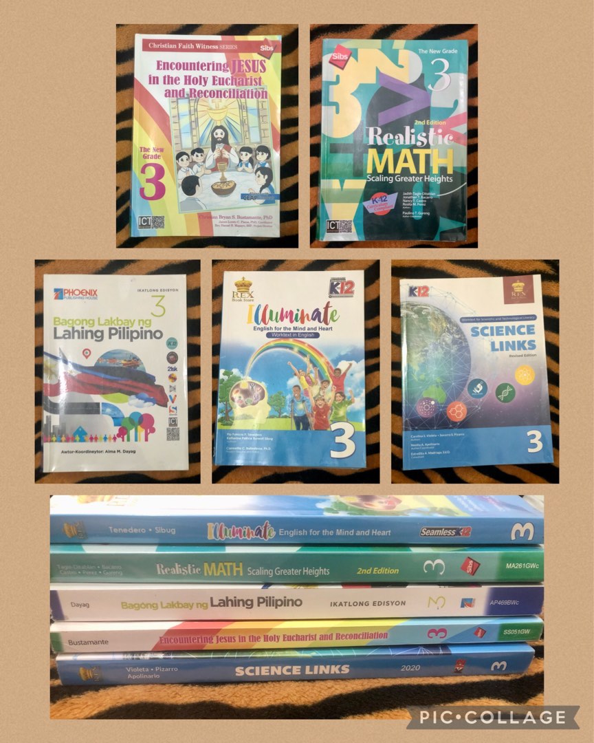 TAKE ALL 5 GRADE 3 Text Books on Carousell