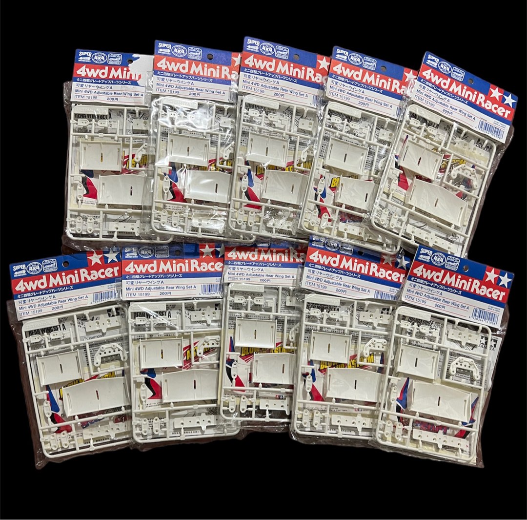 TAMIYA MINI 4WD ADJUSTABLE REAR WING SET A, Hobbies & Toys, Toys ...