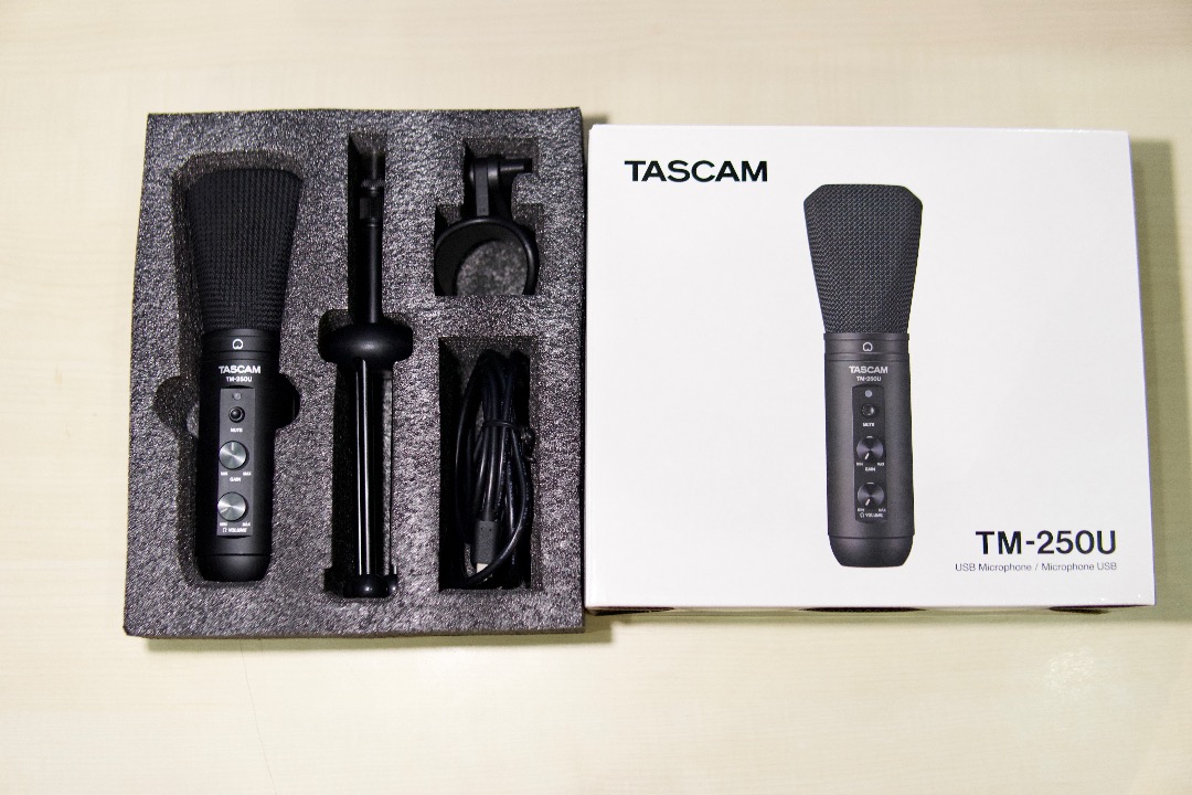 Tascam TM-250U (USB Microphone), Audio, Microphones on Carousell